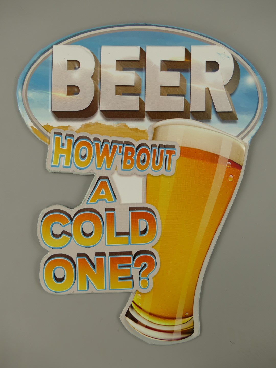 Beer How'bout a Cold One? - Mancavehandel.nl